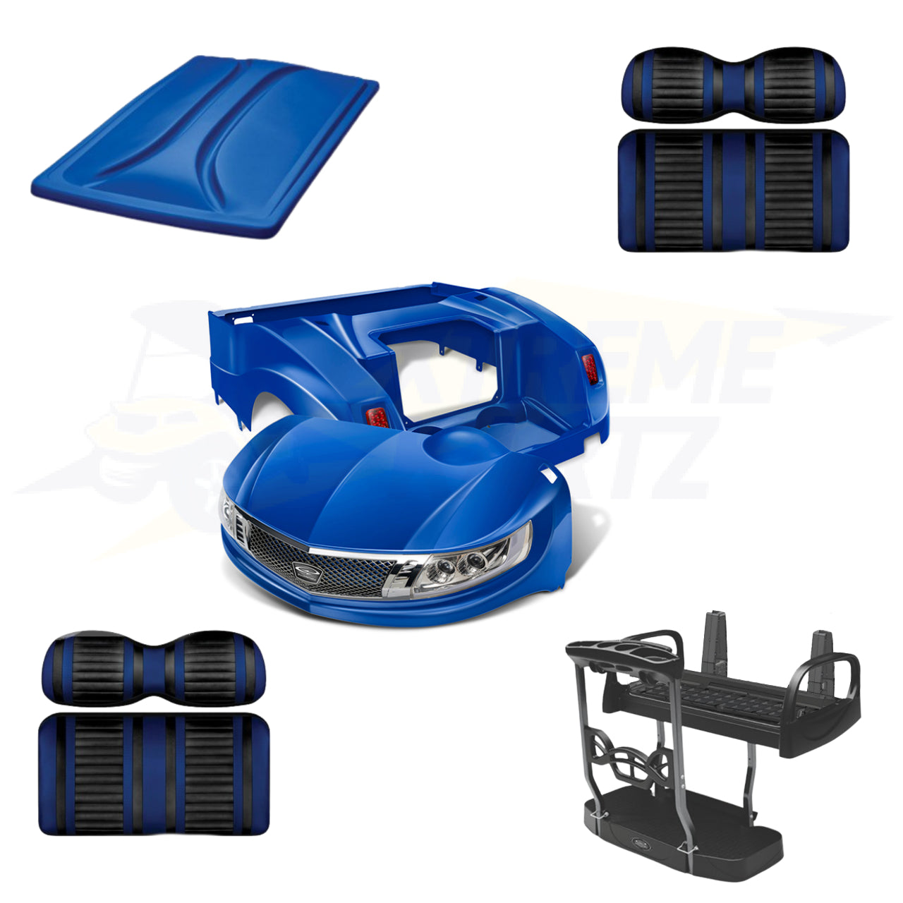 EZGO Rebuild Kits – Full Body, Roof & Seat Upgrade for TXT & RXV ...