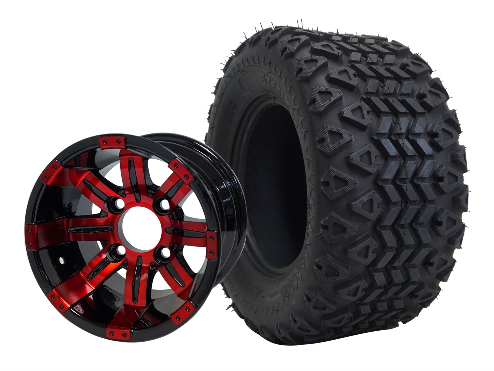 10" Wheels with All Terrain Tire - 20x10 -10 – Extreme Kartz