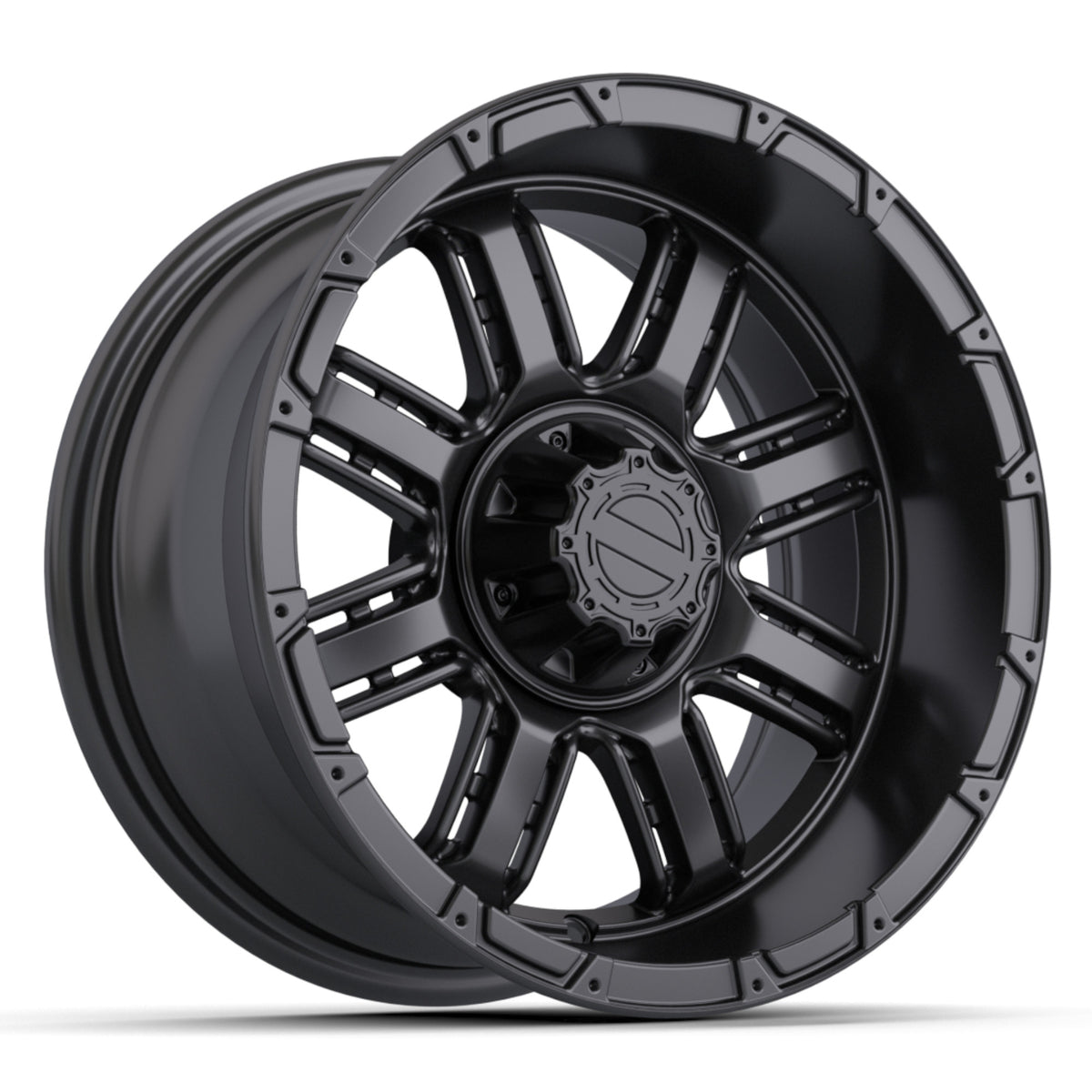 14x7 GTW® Matte Black Transformer Wheel – Extreme Kartz