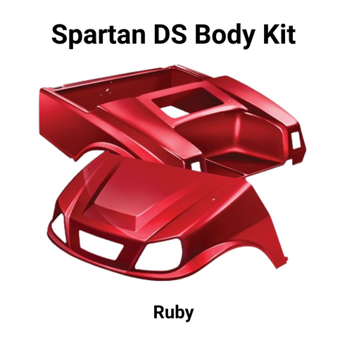 Club Car DS Spartan 5pc Upgrade Kit - Ruby – Extreme Kartz